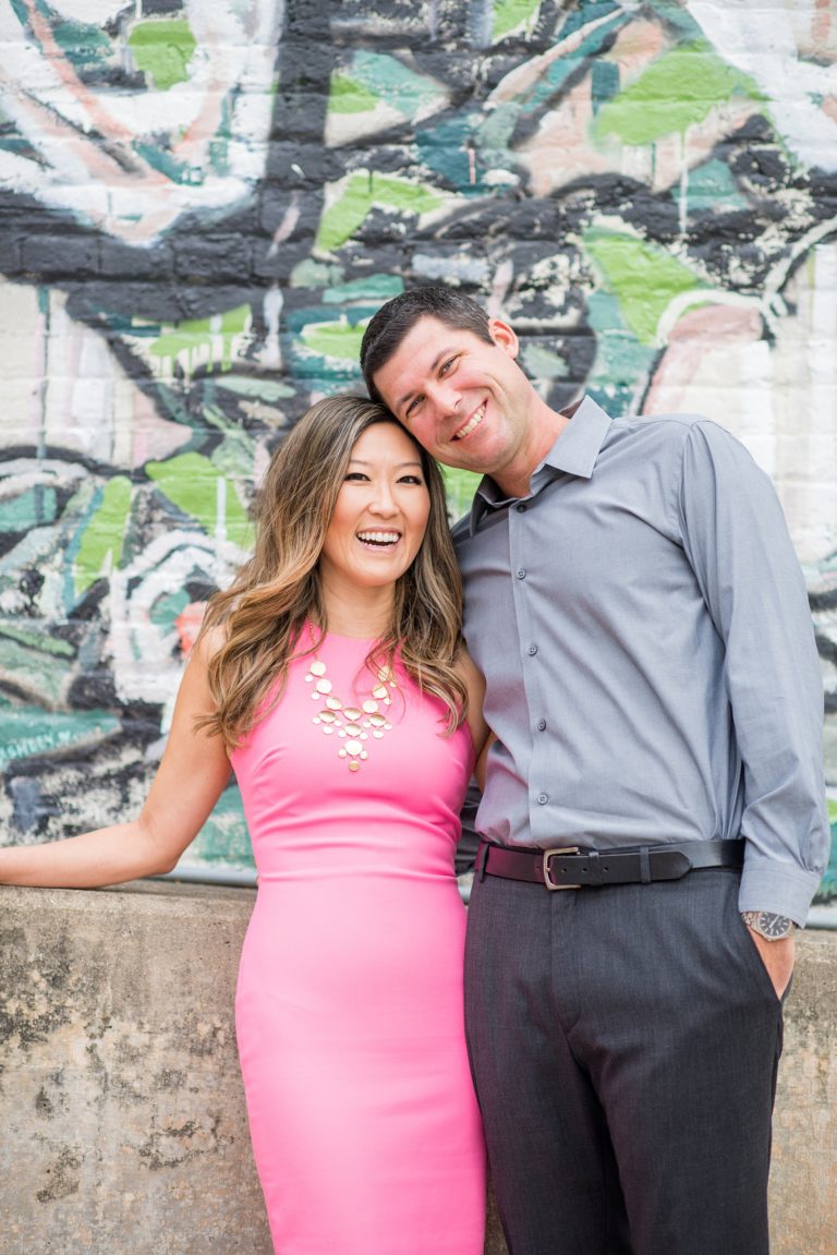 Colorful Downtown Raleigh Anniversary Photos North Carolina