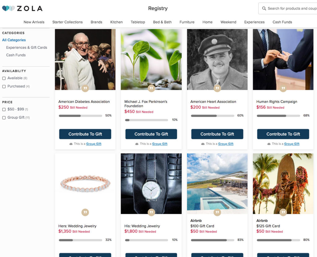 Why We Created a Zola Wedding Registry from an Industry Pro