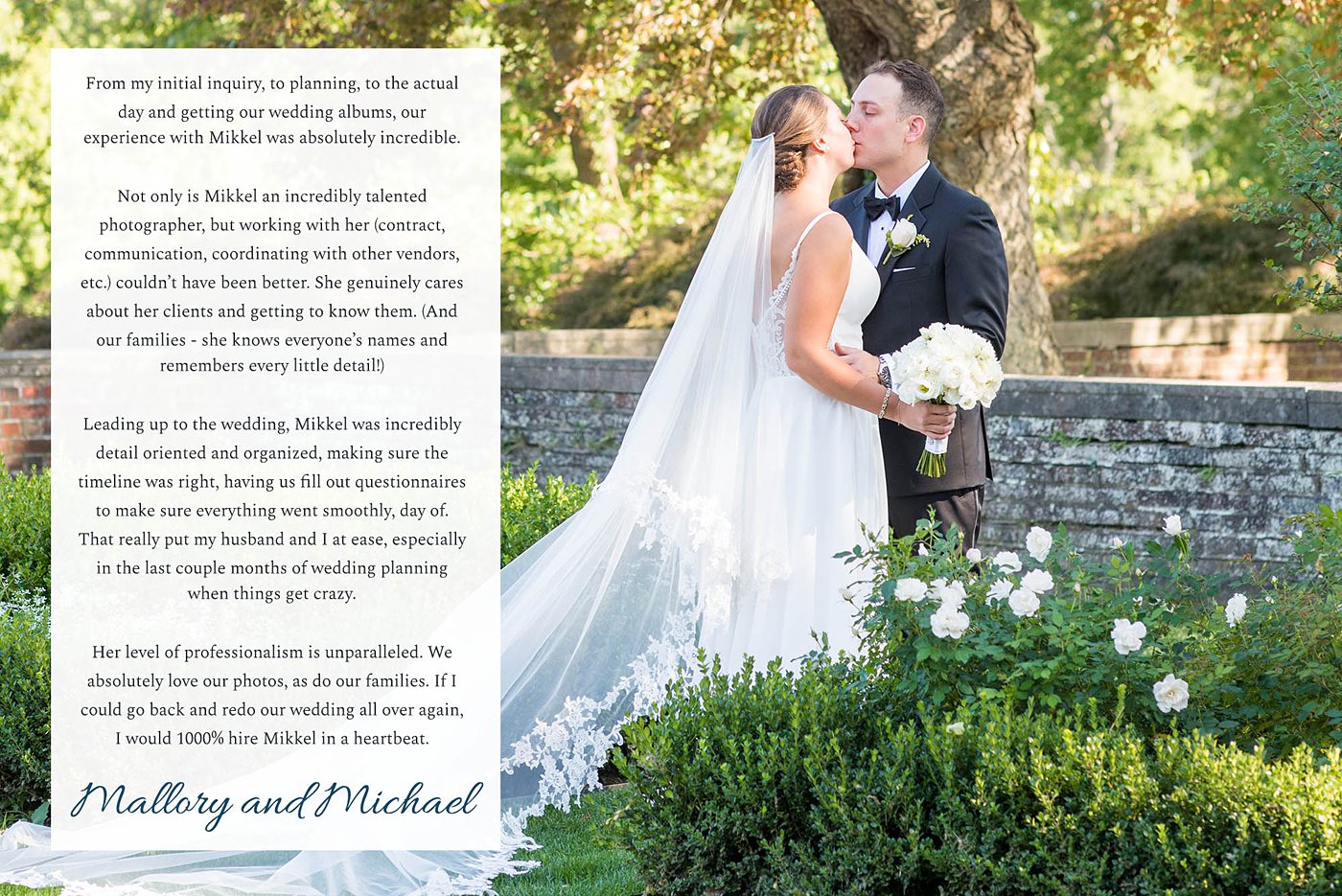 Testimonials - Wedding Photography