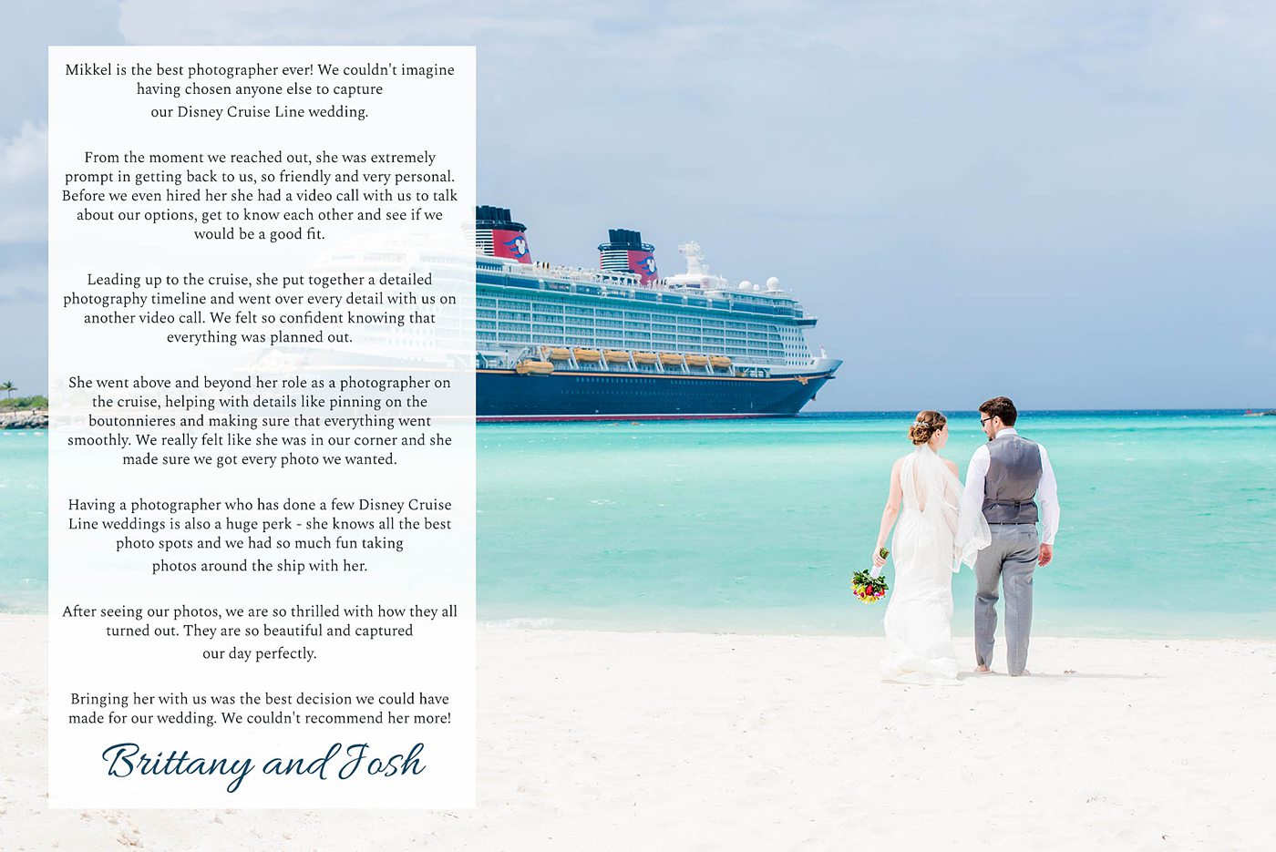 Testimonials - Wedding Photography